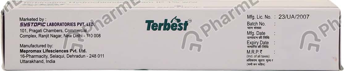 Terbest 1 % Cream (30): Uses, Side Effects, Price & Dosage | PharmEasy