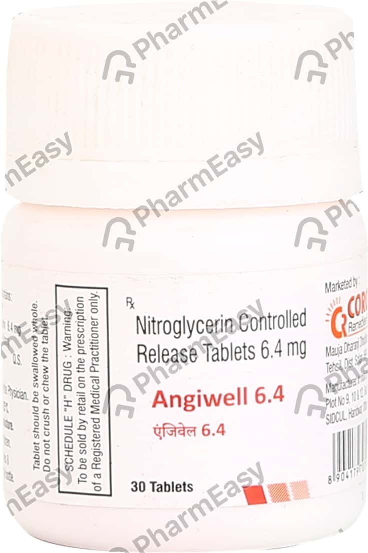 Angiwell 6.4 MG Tablet (30): Uses, Side Effects, Price & Dosage | PharmEasy