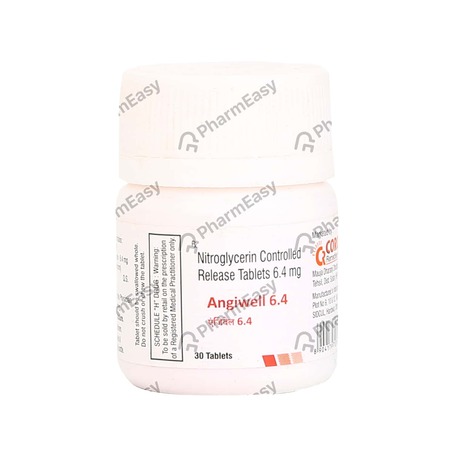 Buy Angiwell 6.4 MG Tablet (30) Online at Flat 18% OFF* | PharmEasy