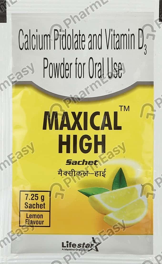 Maxical High 500 MG Oral Powder (7.25): Uses, Side Effects, Price ...