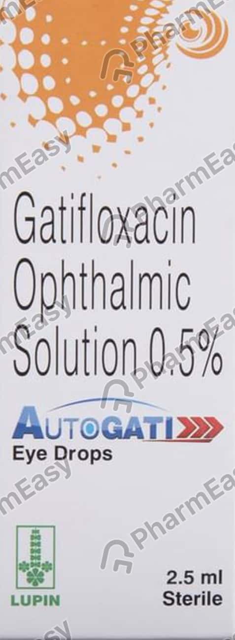 Autogati 0.5 % Eye Drop (2.5): Uses, Side Effects, Price & Dosage ...