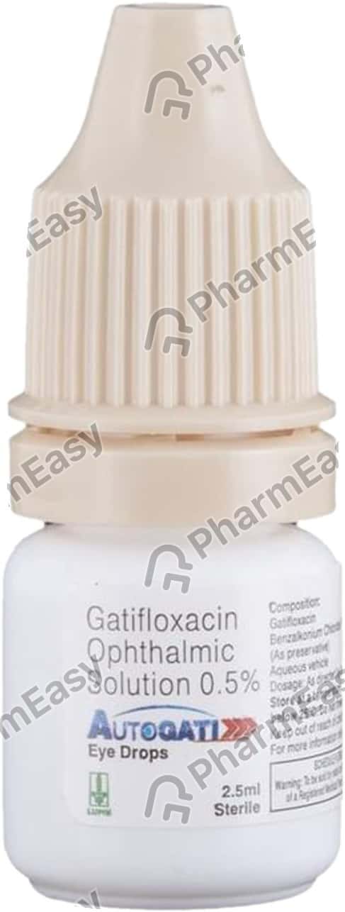 Autogati 0.5 % Eye Drop (2.5): Uses, Side Effects, Price & Dosage ...