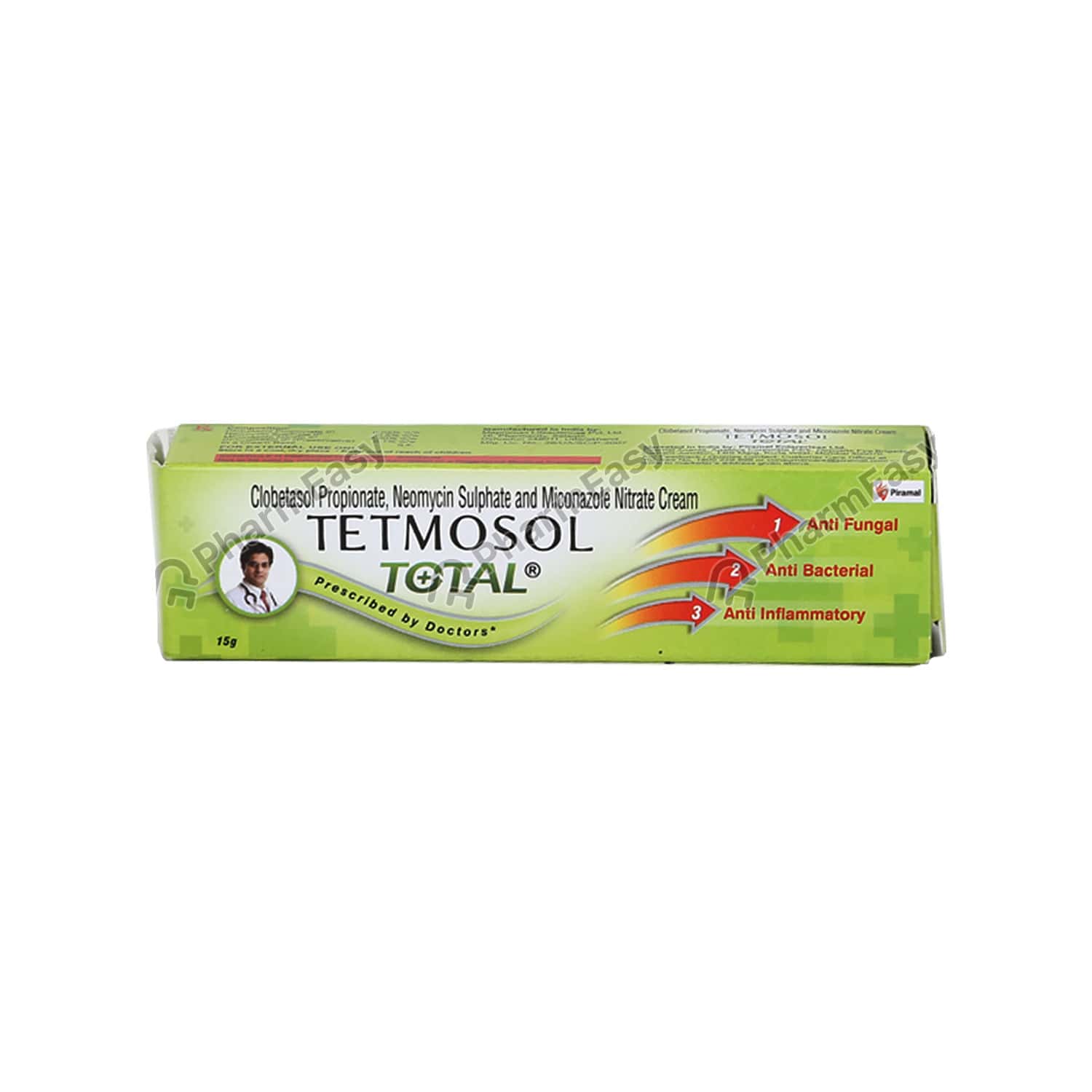 Buy Tetmosol Total Cream 15gm Online at Flat 18% OFF* | PharmEasy