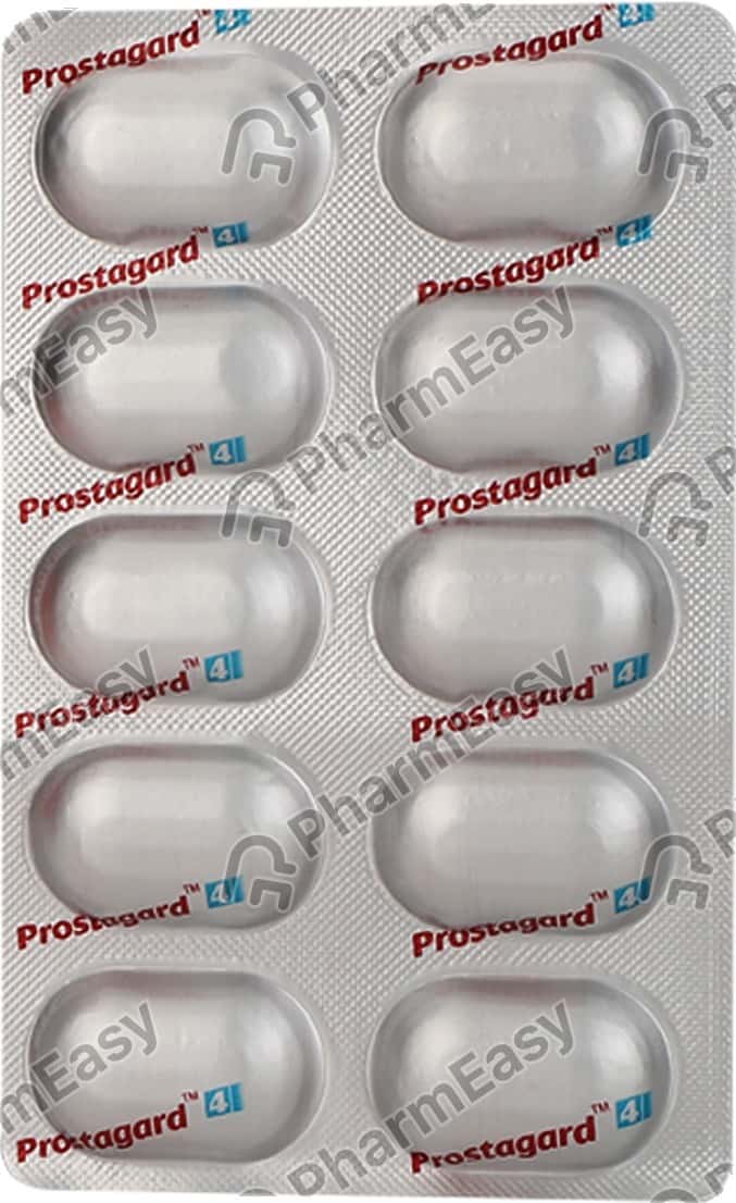 Prostagard 4 MG Capsule (10): Uses, Side Effects, Price & Dosage ...