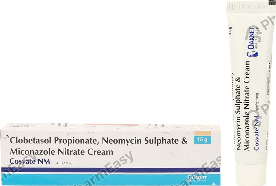 Cosvate Nm Cream 15gm: Uses, Side Effects, Price & Dosage | PharmEasy