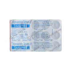 Aztor 40 MG Tablet (15) - Uses, Side Effects, Dosage, Composition ...