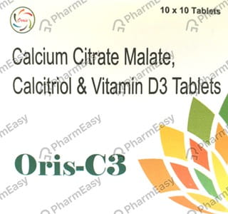 Buy Oris C3 Tablet (10) Online at Flat 15% OFF | PharmEasy