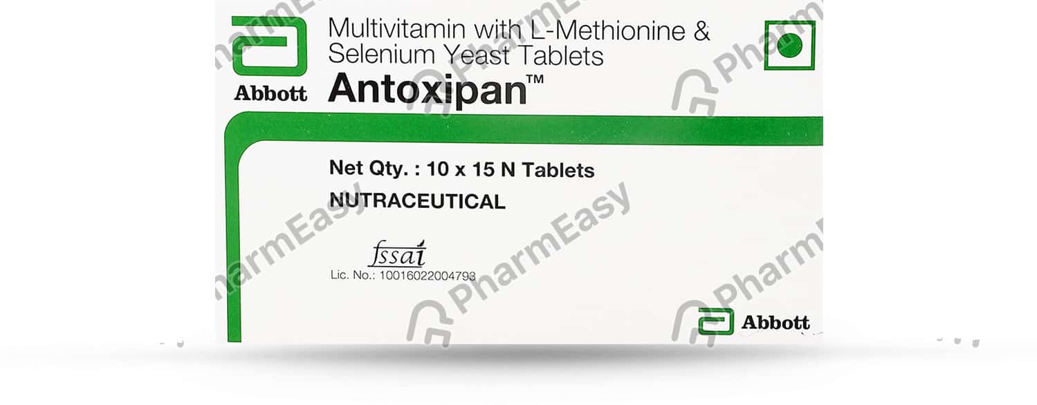 Antoxipan Strip Of 15 Tablets: Uses, Side Effects, Price & Dosage ...