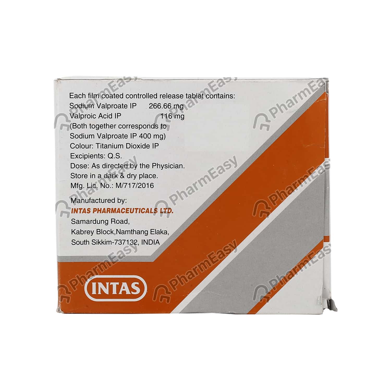 Valprol Cr 400mg Tab 15'S - Uses, Side Effects, Dosage, Composition ...