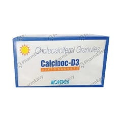 Calcidoc 60000 IU Granule (1) - Uses, Side Effects, Dosage, Composition ...