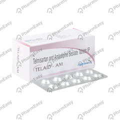 Telaid Am Strip Of 10 Tablets: Uses, Side Effects, Price & Dosage ...