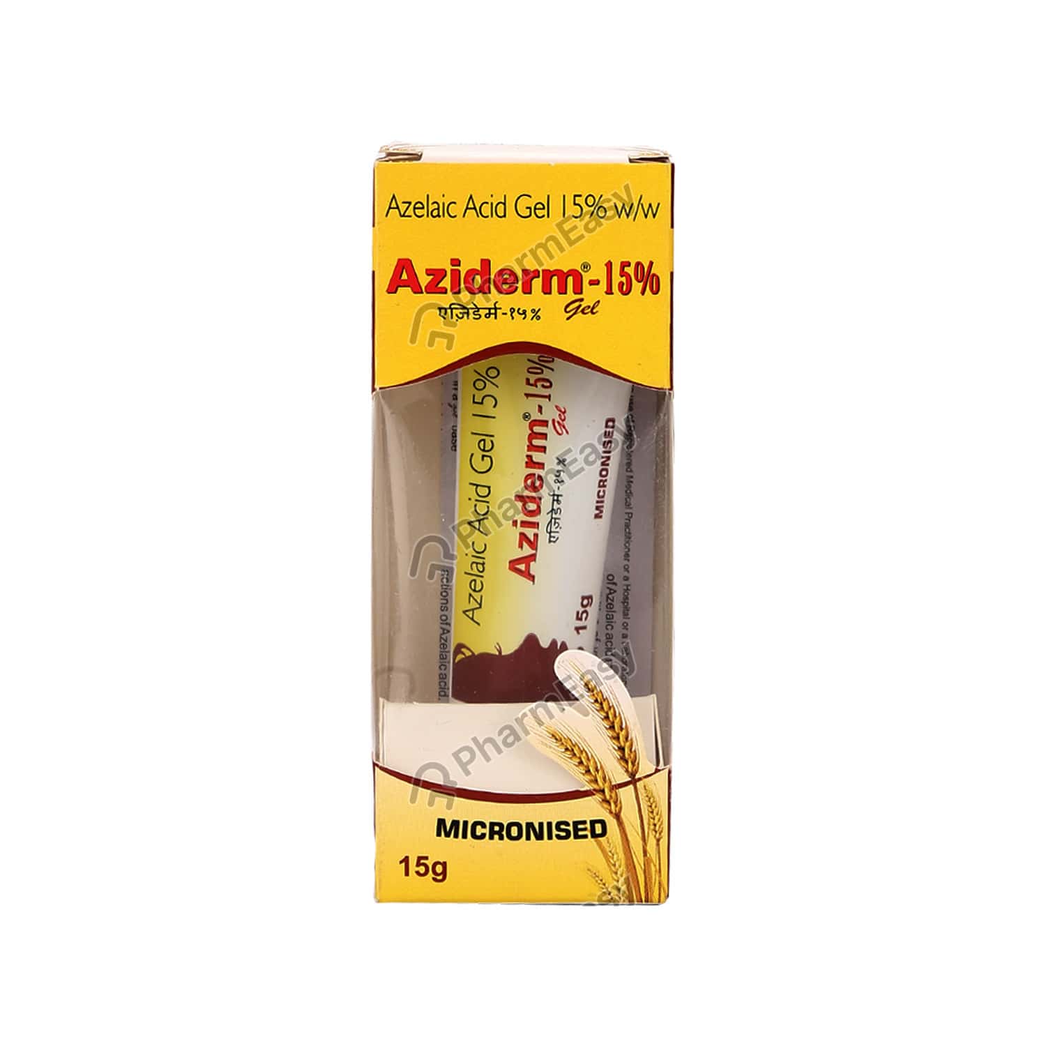 Buy Aziderm 15 %W/W Gel (15) Online at Flat 18% OFF* | PharmEasy