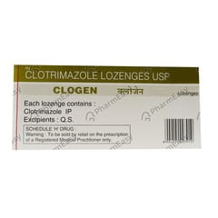 Buy Clogen 10 MG Lozenge (10) Online at Flat 18% OFF* | PharmEasy