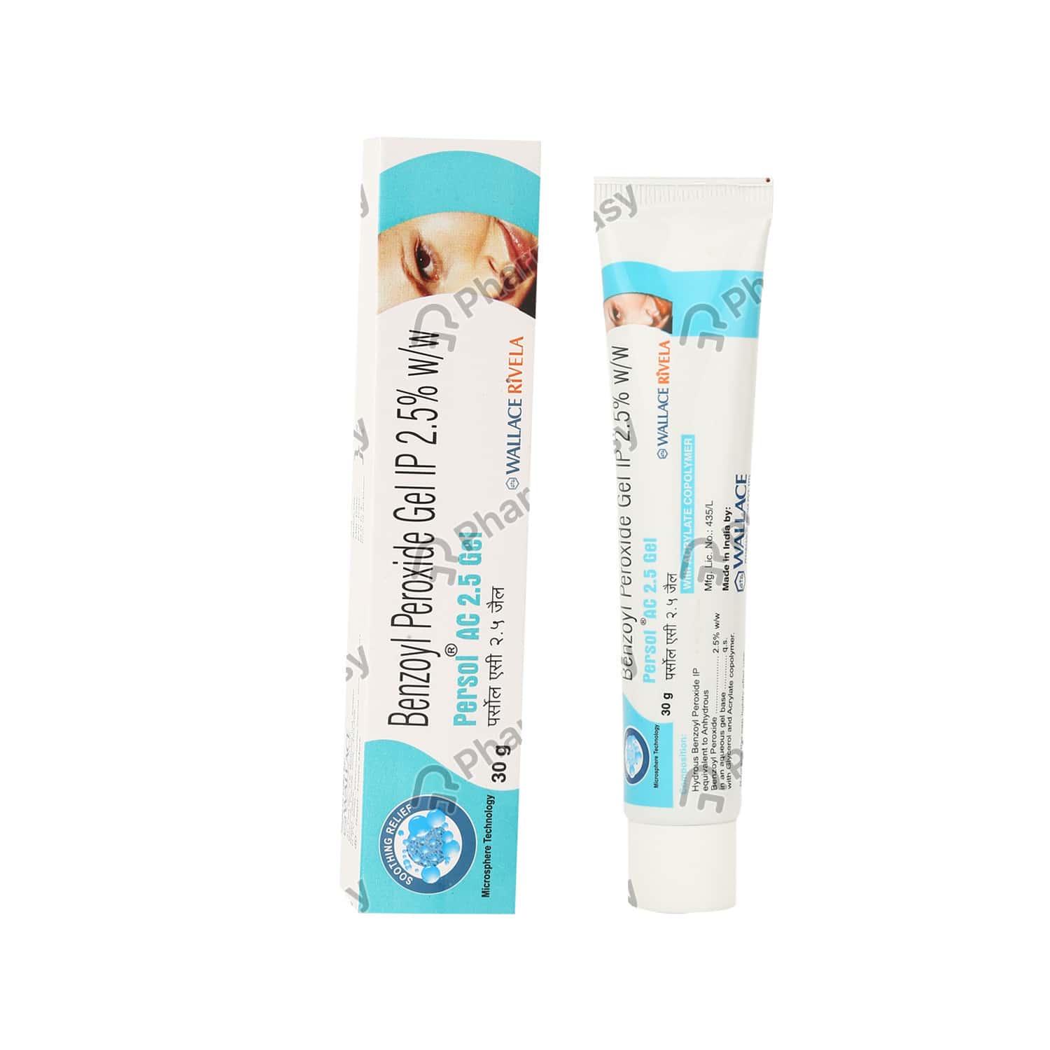 Buy Persol Ac 2.5 % Gel (30) Online at Flat 18% OFF* | PharmEasy