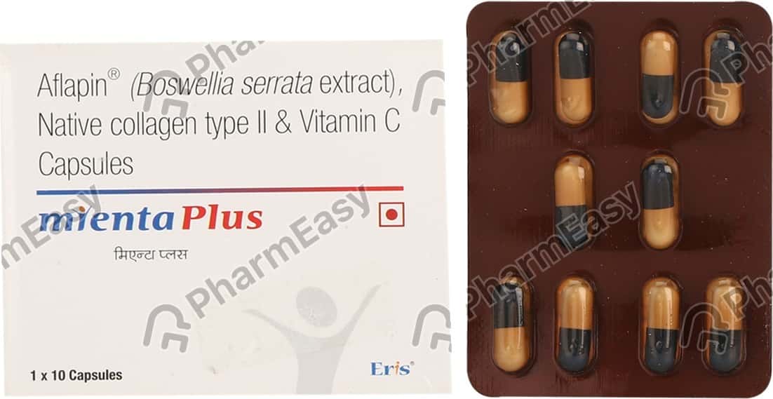 Buy Mienta Plus Strip Of 10 Capsules Online at Flat 15% OFF | PharmEasy