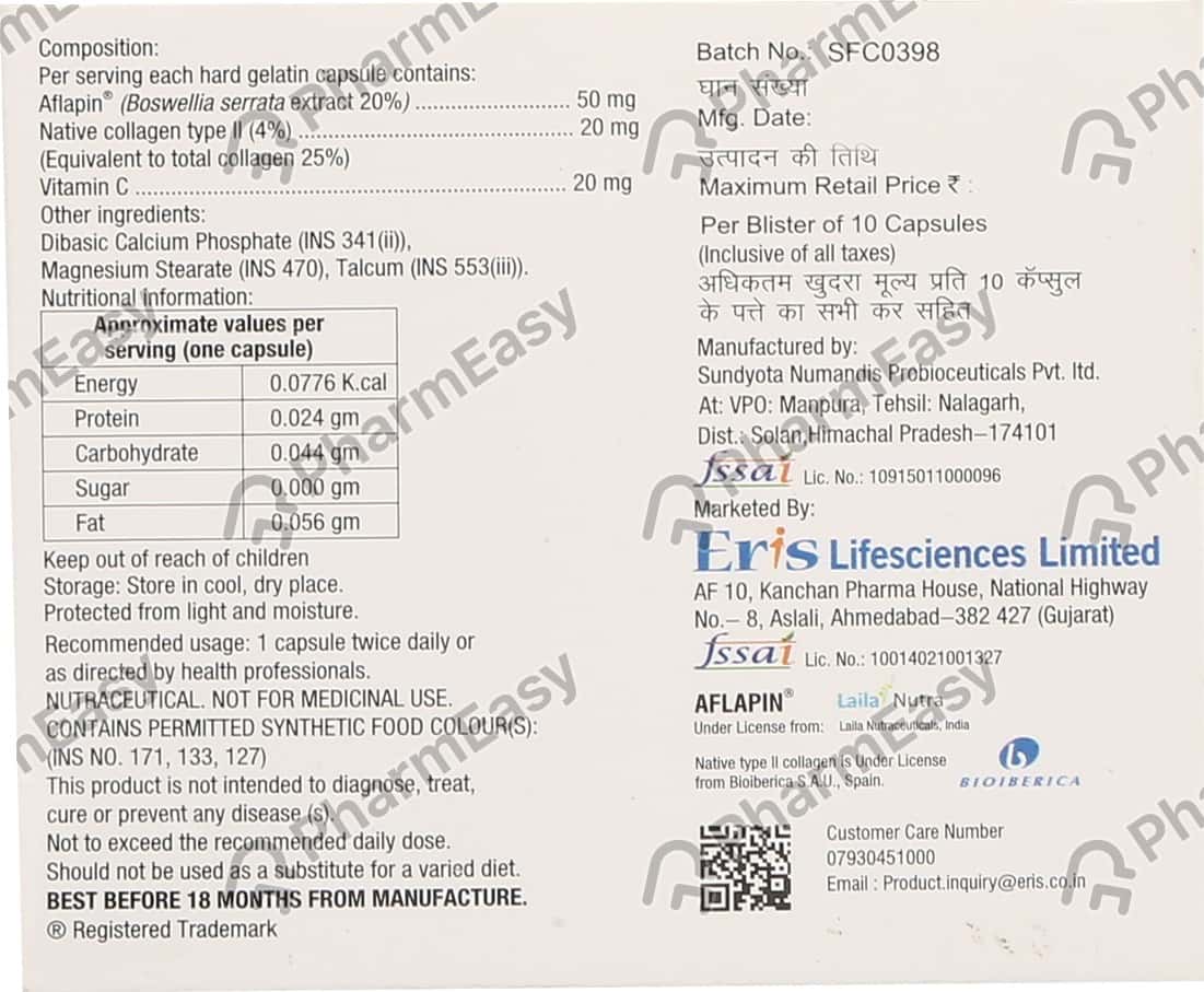 Buy Mienta Plus Strip Of 10 Capsules Online at Flat 15% OFF | PharmEasy