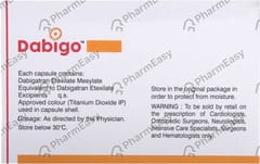 Dabigo Capsule: Uses, Side-effects, Price, Dosage & More Info - PharmEasy