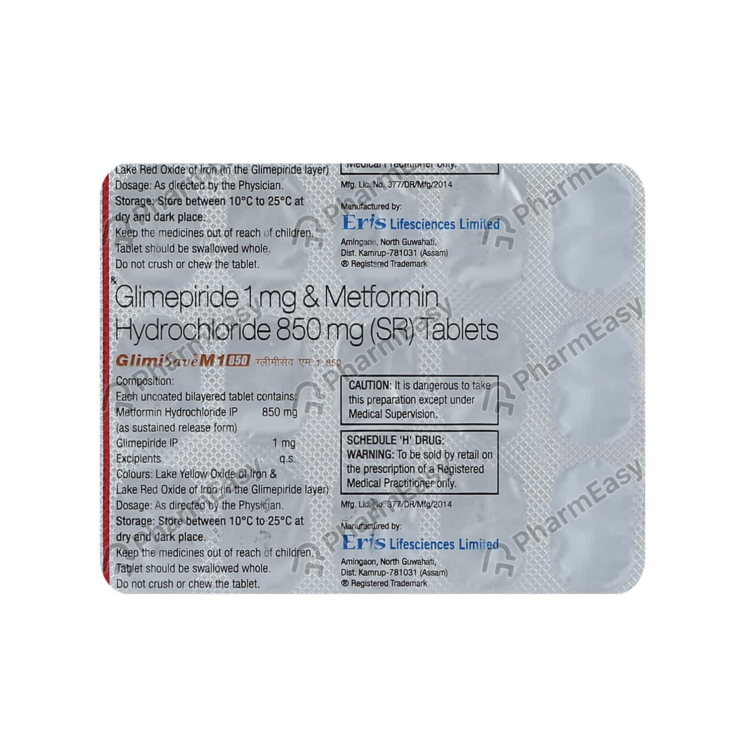 Glimisave M Tablet (15) - Uses, Side Effects, Dosage, Composition ...