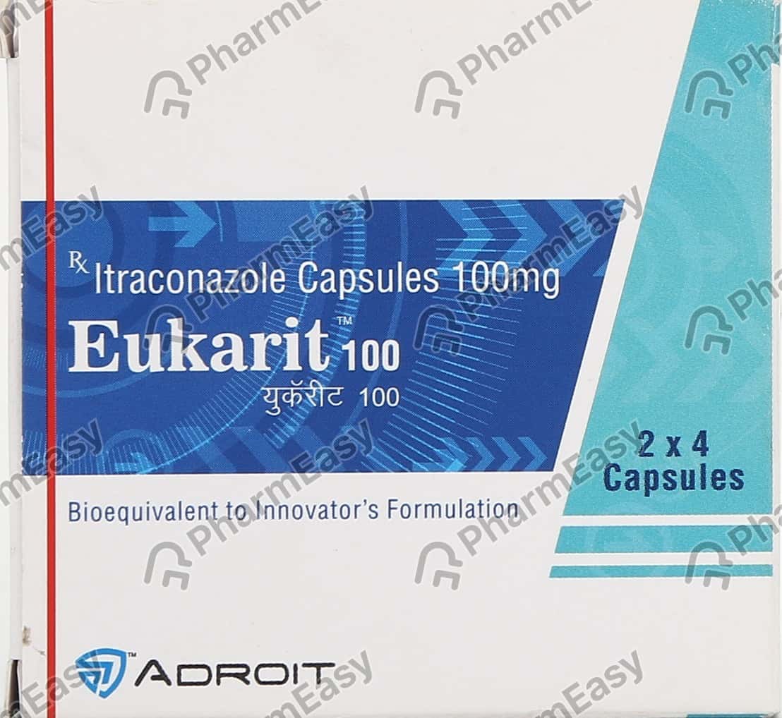 Eukarit 100 MG Capsule (4): Uses, Side Effects, Price & Dosage | PharmEasy