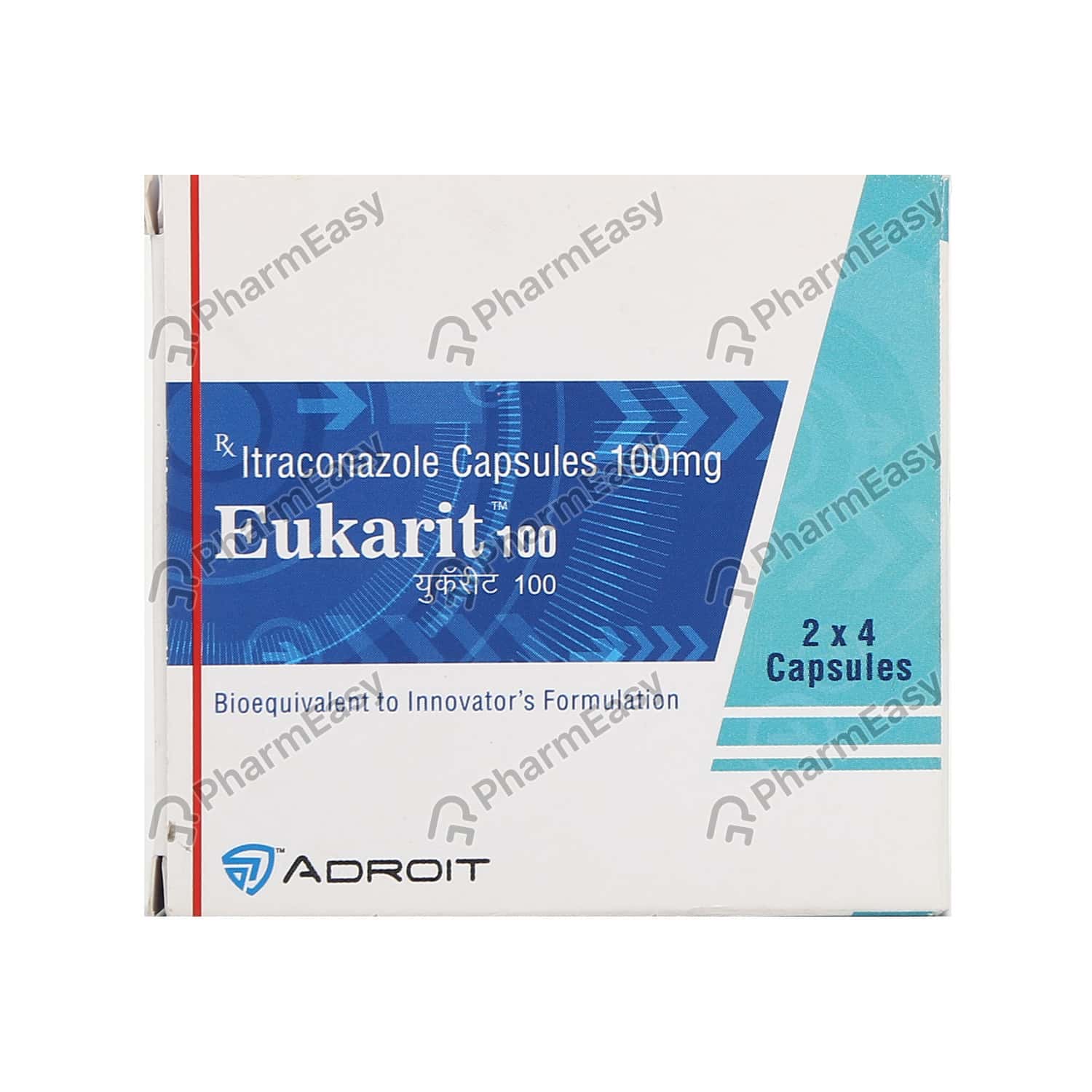 Buy Eukarit 100mg Strip Of 4 Capsules Online at Flat 18% OFF* | PharmEasy