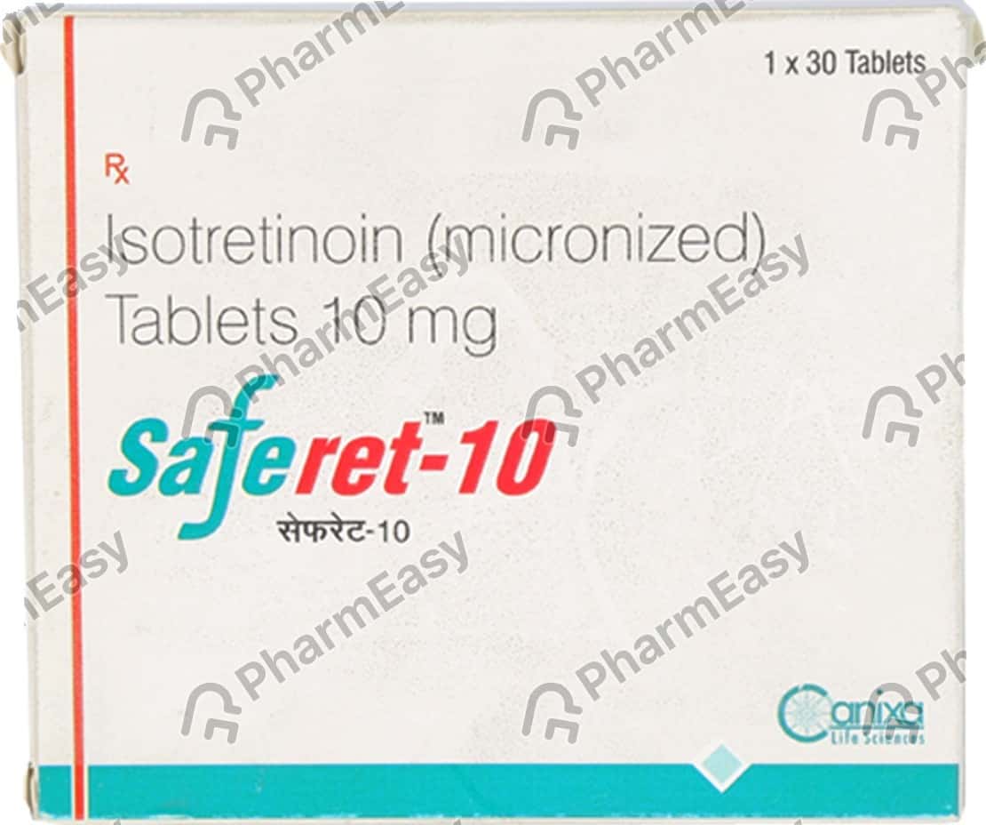 Saferet 10 MG Tablet (30): Uses, Side Effects, Price & Dosage | PharmEasy