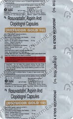Rozucor Gold 10mg Strip Of 10 Capsules: Uses, Side Effects, Price ...