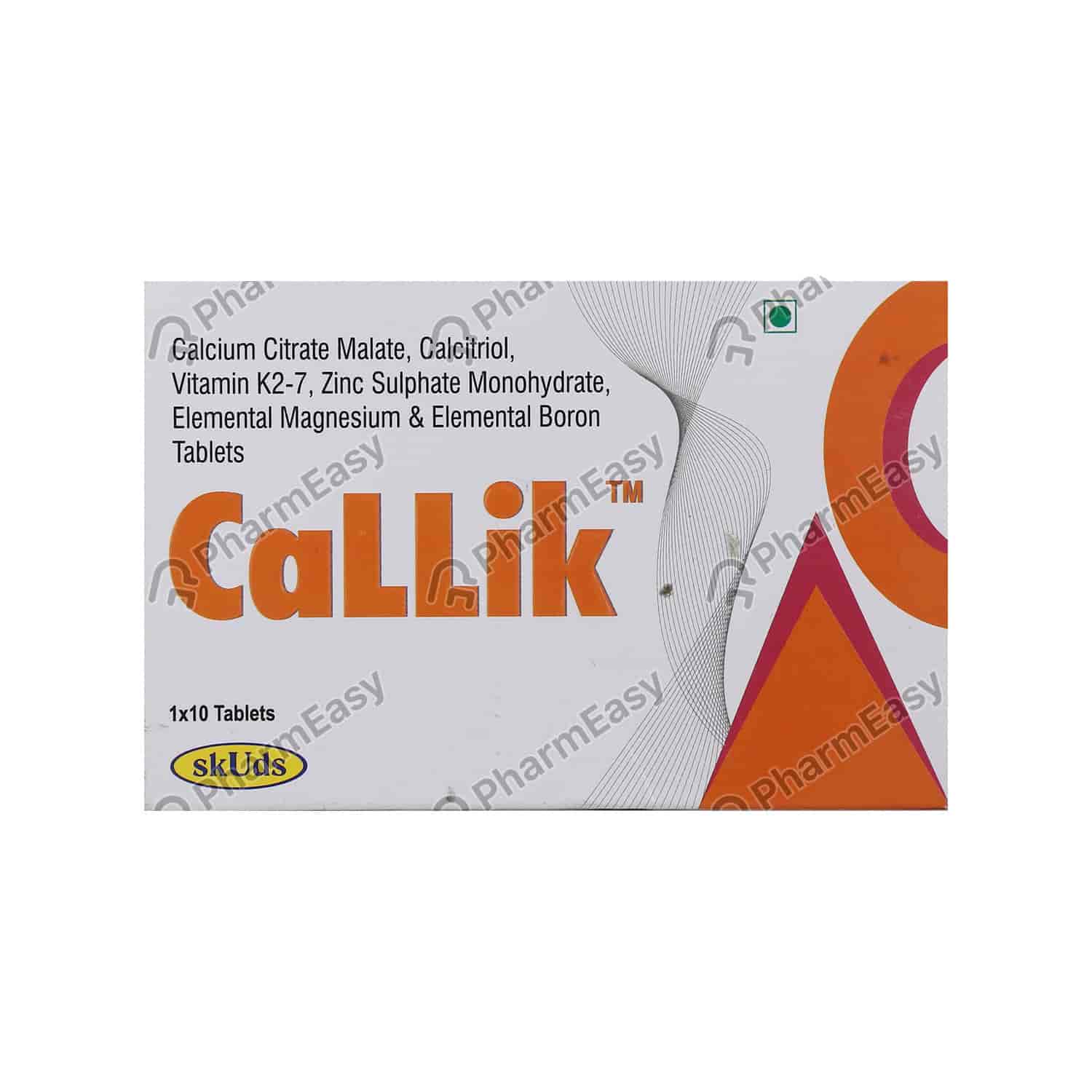 Callik Tab 10'S - Uses, Side Effects, Dosage, Composition & Price ...