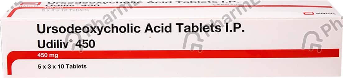 Udiliv 450 MG Tablet (10): Uses, Side Effects, Price & Dosage | PharmEasy