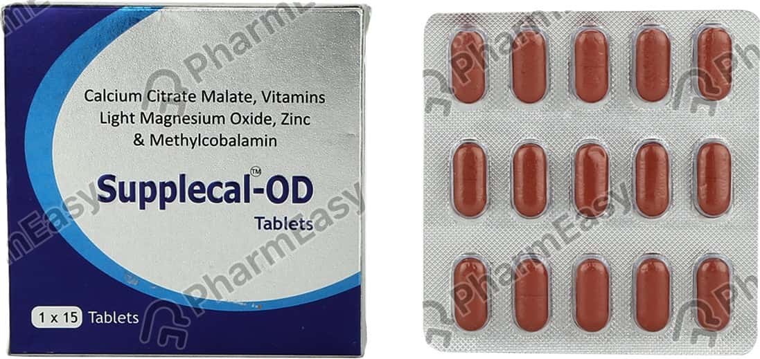 Buy Supplecal Od Tablet (15) Online at Flat 15% OFF | PharmEasy