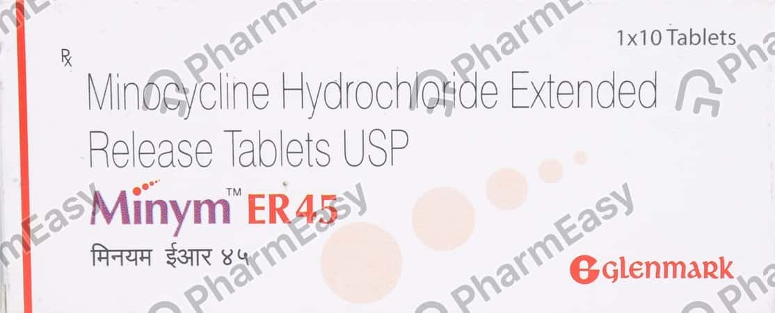 Minym Er 45 MG Tablet (10): Uses, Side Effects, Price & Dosage | PharmEasy