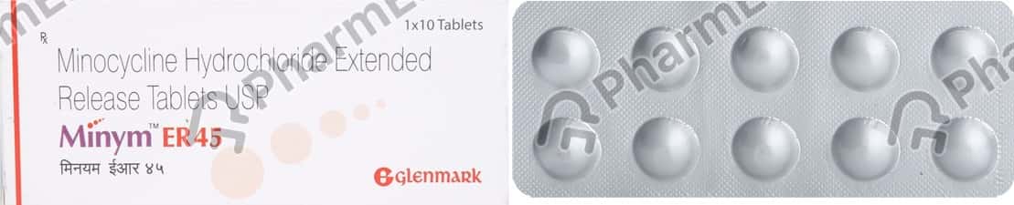 Minym Er 45 MG Tablet (10): Uses, Side Effects, Price & Dosage | PharmEasy