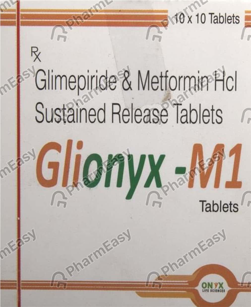 Glionyx M Tablet (10): Uses, Side Effects, Price & Dosage | PharmEasy