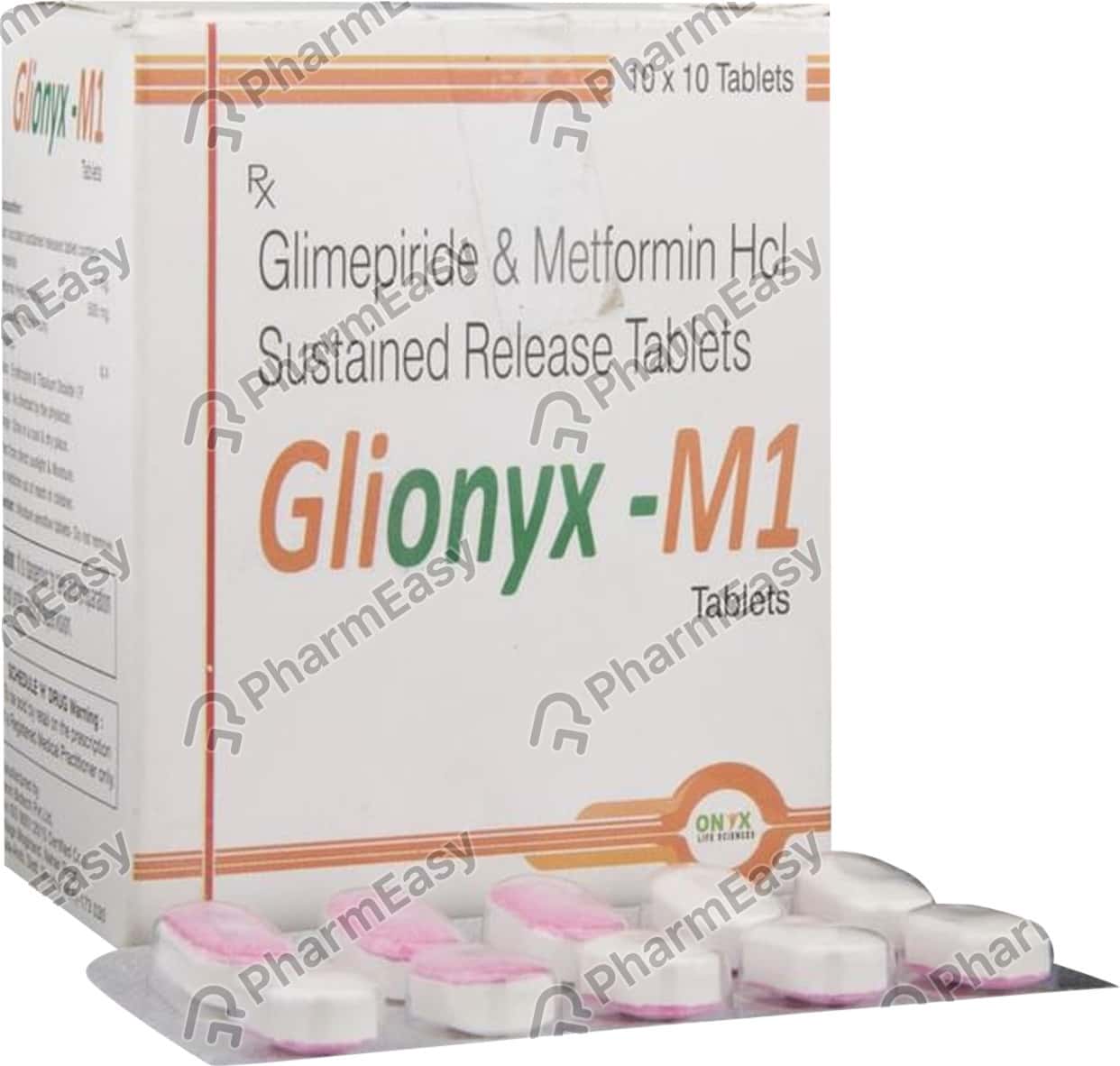 Glionyx M Tablet (10): Uses, Side Effects, Price & Dosage | PharmEasy
