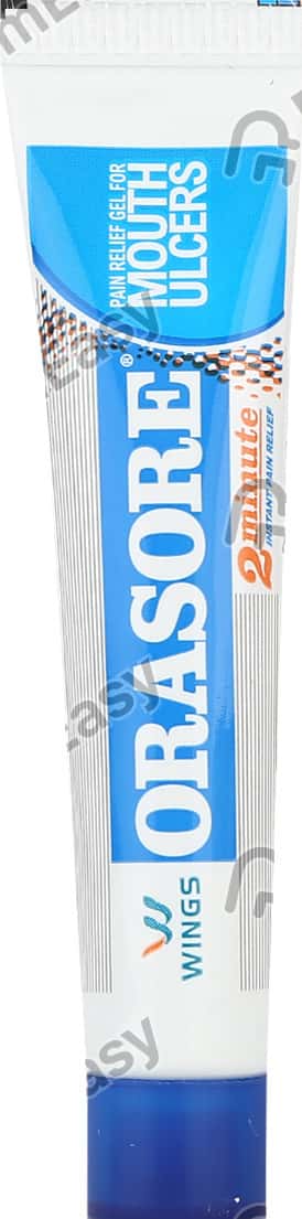 Orasore Tube Of 12gm Mouth Ulcers Gel: Uses, Side Effects, Price ...