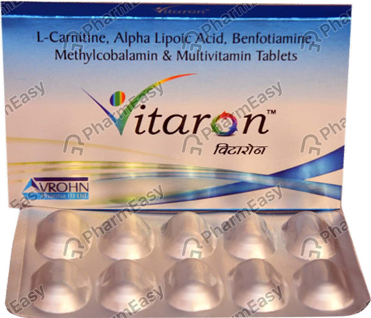 Buy Vitaron Strip Of 10 Tablets Online at Flat 15% OFF | PharmEasy
