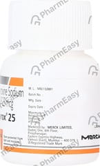 Euthyrox 25 MCG Tablet (100): Uses, Side Effects, Price & Dosage ...