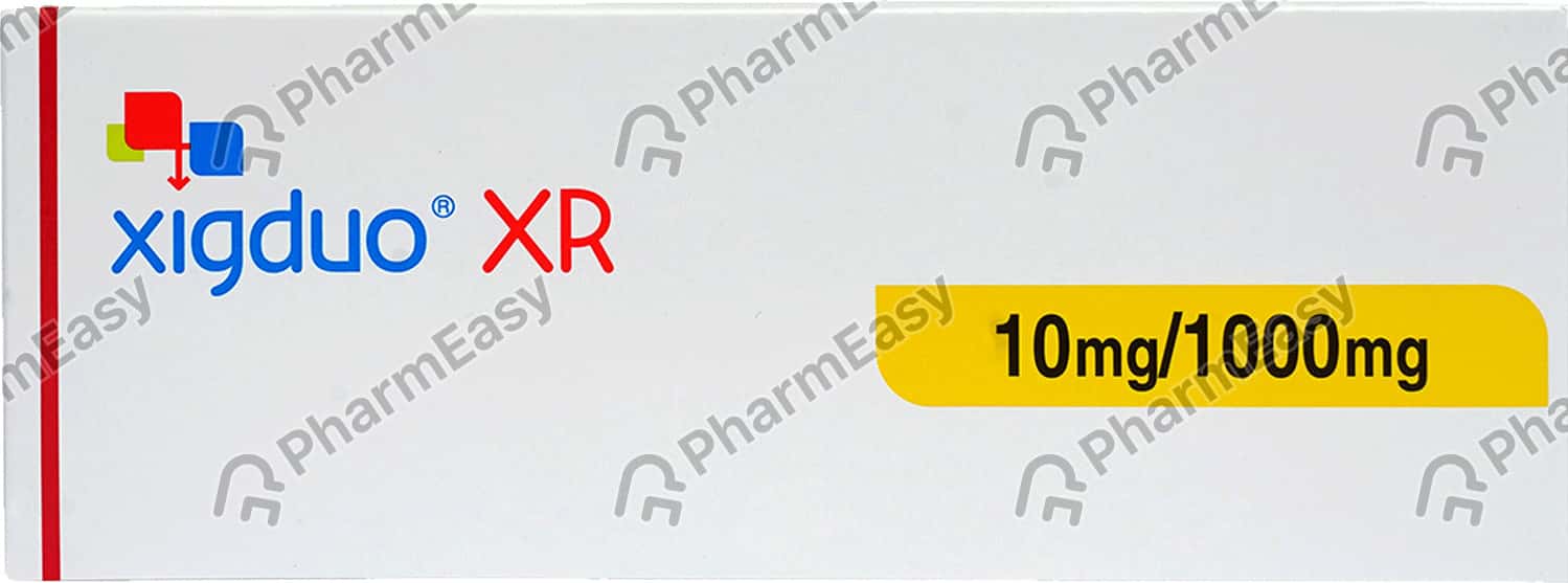 Xigduo Xr 10mg/1000mg Tablets 7'S: Uses, Side Effects, Price & Dosage ...