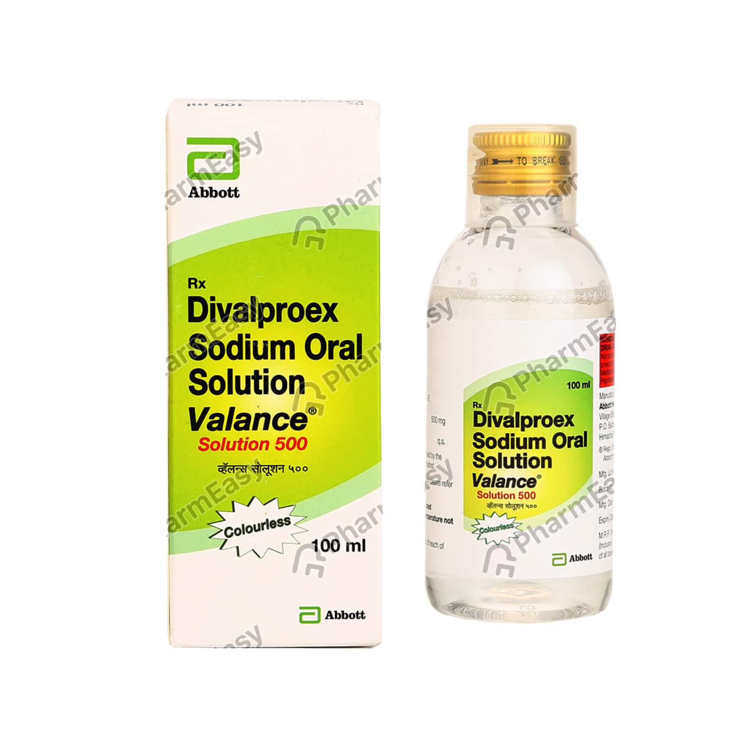 Buy Valance 500 MG Oral Solution (100) Online at Flat 18% OFF* | PharmEasy