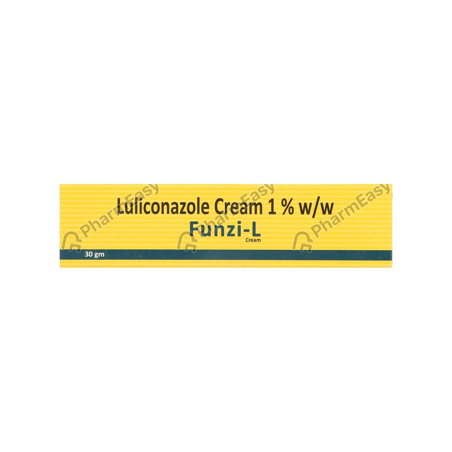 Funzi L 1 %W/W Cream (30) - Uses, Side Effects, Dosage, Composition ...