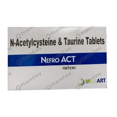 Buy Nefro Act Strip Of 10 Tablets Online at Flat 18% OFF* | PharmEasy