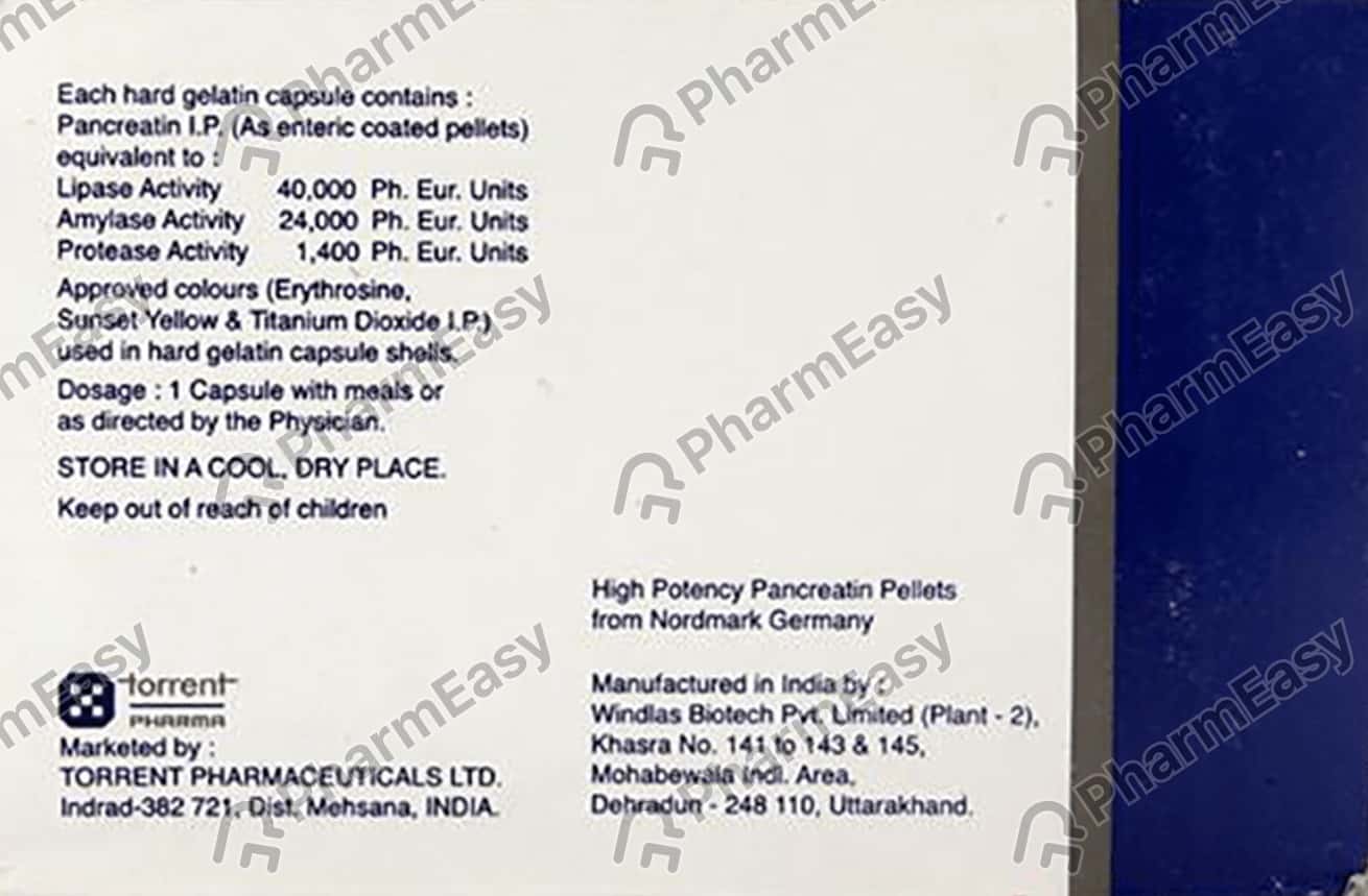 Enzar 40000 PFU Capsule (10): Uses, Side Effects, Price & Dosage ...