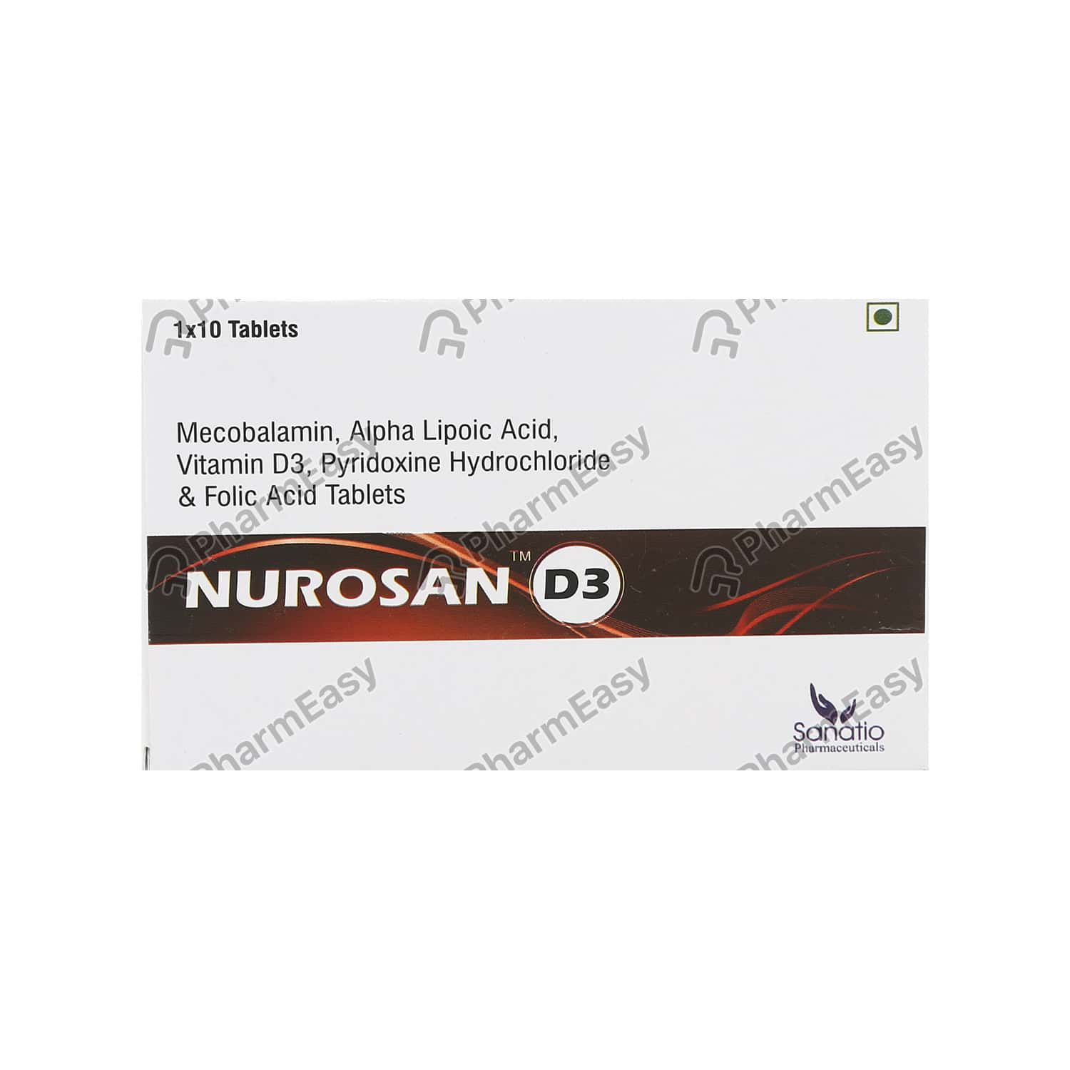 Buy Nurosan D3 Tablet (10) Online at Flat 18% OFF* | PharmEasy