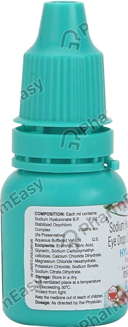 Hyla Fusion 1.8 MG Eye Drop (10): Uses, Side Effects, Price & Dosage ...