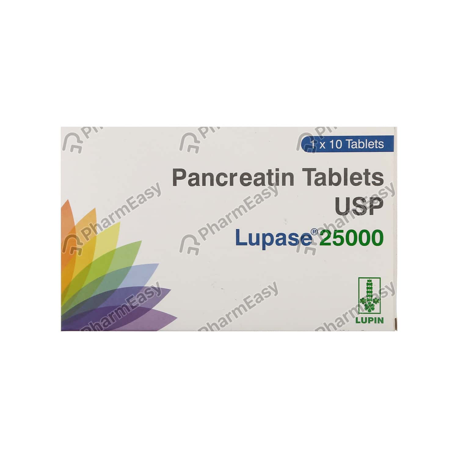 Buy Lupase 25000u Tablet 10'S Online at Flat 18% OFF* | PharmEasy