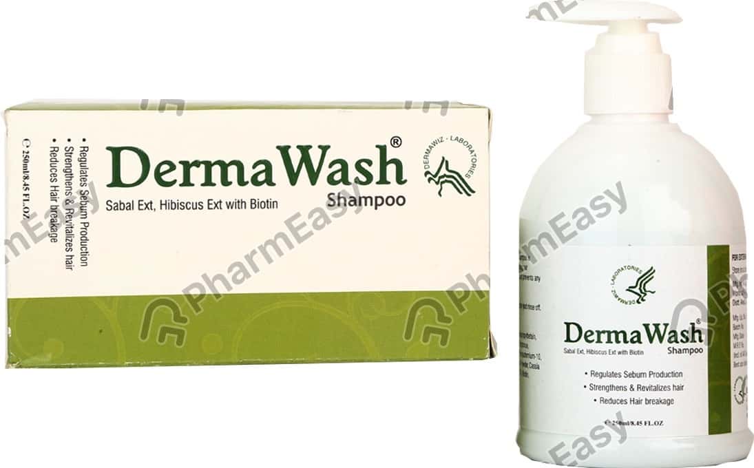 Buy DERMAWASH SHAMPOO 250ML Online & Get Upto 60% OFF at PharmEasy