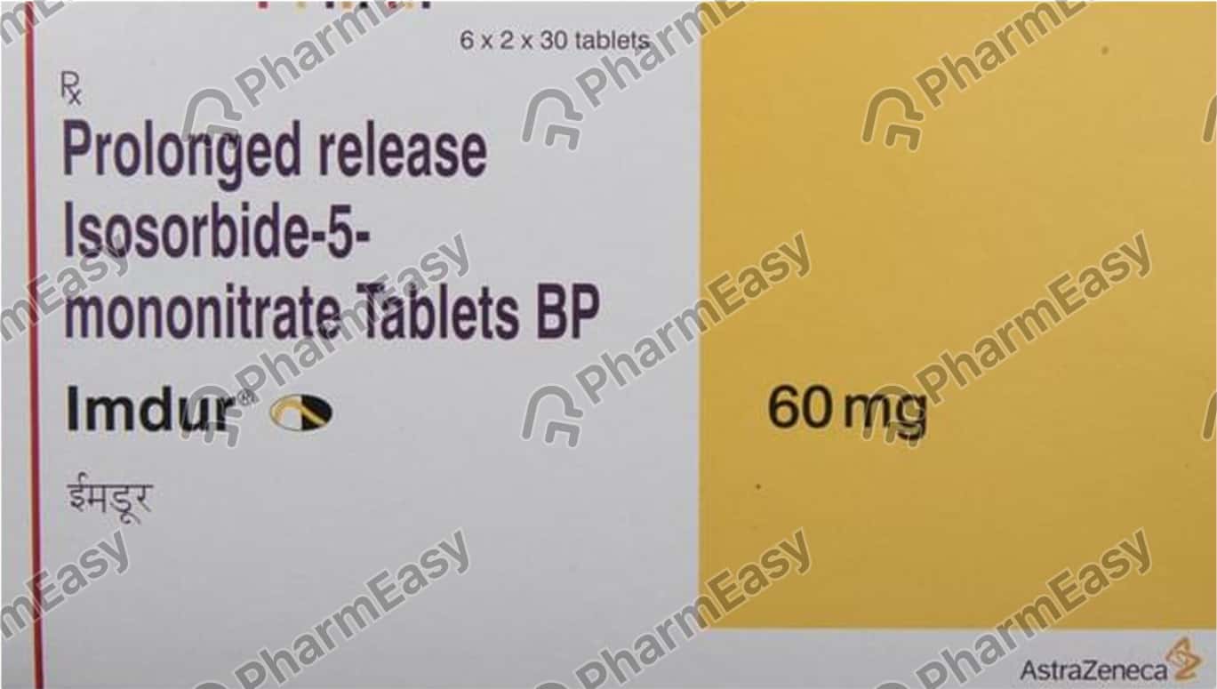 Imdur 60 MG Tablet (10): Uses, Side Effects, Price & Dosage | PharmEasy
