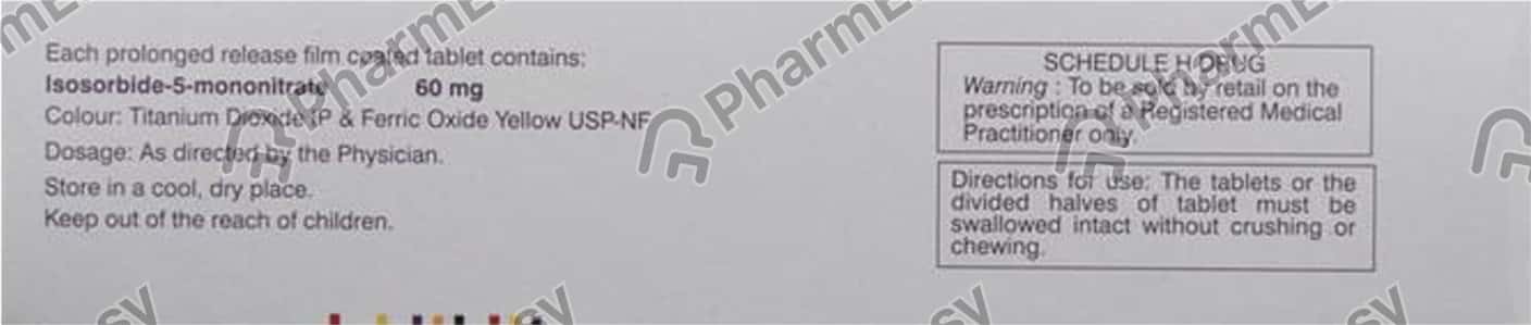 Buy Imdur 60 MG Tablet (10) Online at Flat 15% OFF | PharmEasy