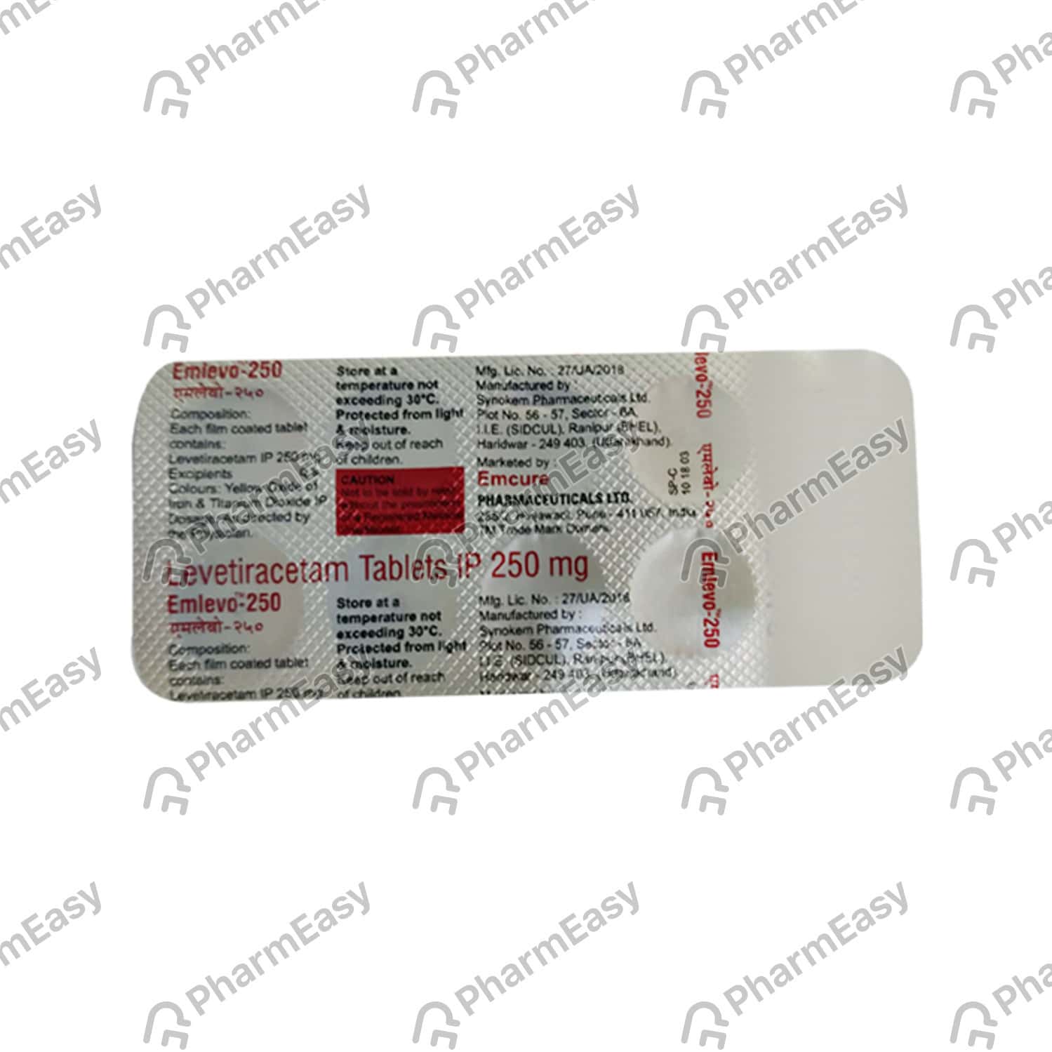 Emlevo 250 MG Tablet (10): Uses, Side Effects, Price & Dosage | PharmEasy