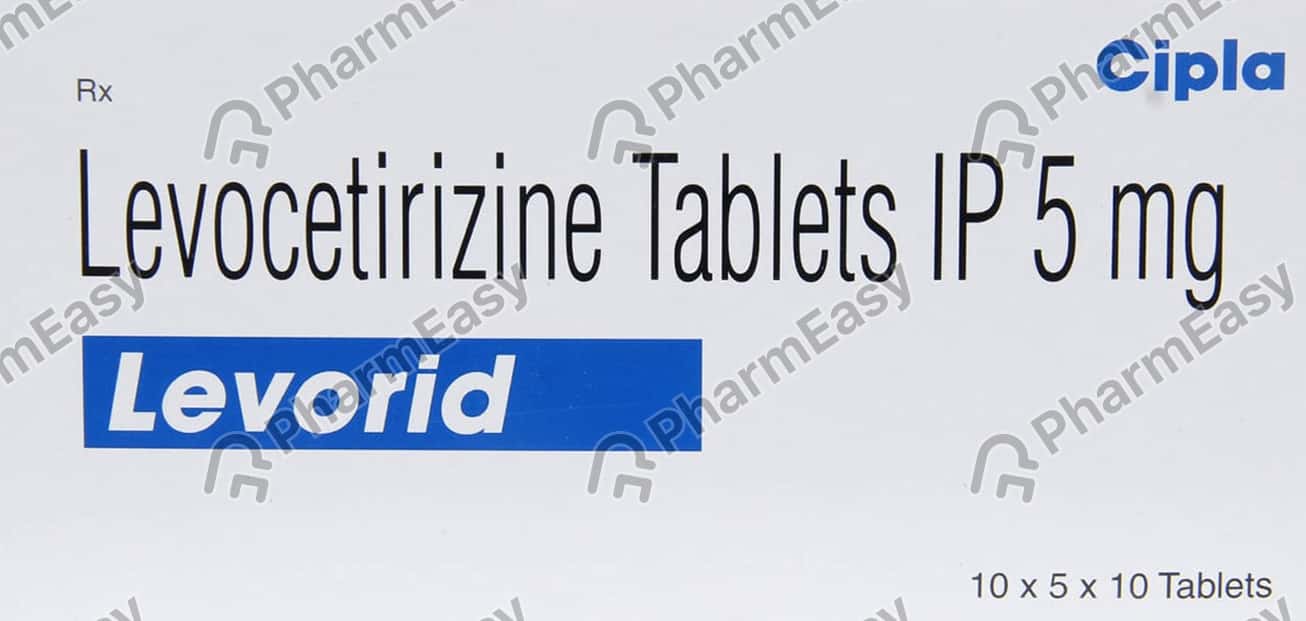 Levorid 5 MG Tablet (10): Uses, Side Effects, Price & Dosage | PharmEasy