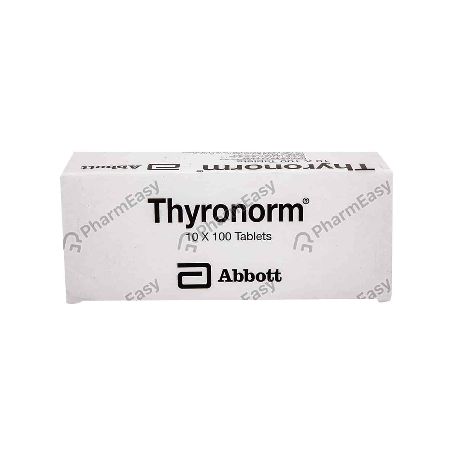 Buy Thyronorm 37.5mcg Tablet 100'S Online at Flat 18% OFF* | PharmEasy
